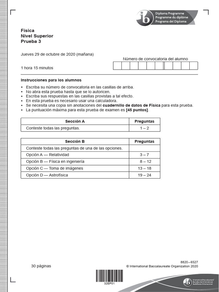 2020N | PDF | Science | Física Aplicada e Interdisciplinaria