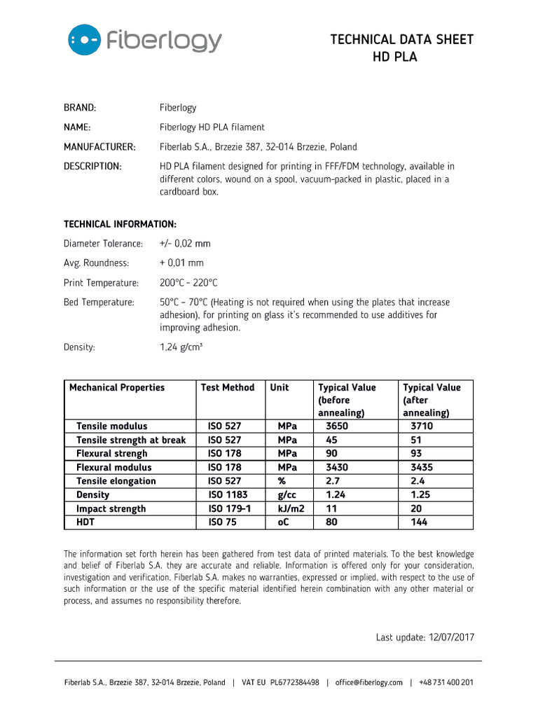 TDS HD Pla 1 | PDF