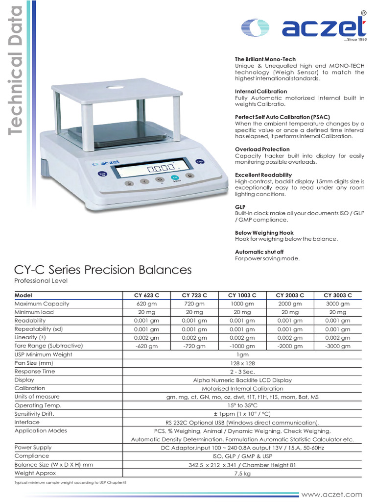 Precision Balance Professional Series | PDF | Calibration | Power Supply