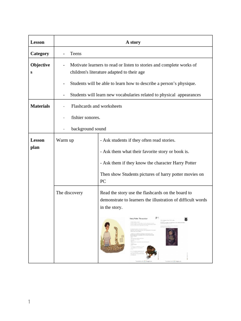 Describe Characters with Harry Potter | PDF | General Fiction
