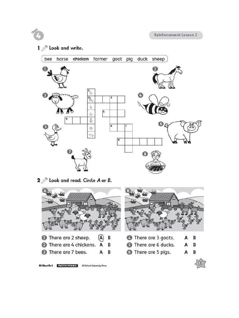 All About Us 2 Unit 4 Extension | PDF