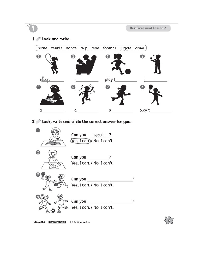 All About Us 2 Unit 1 Extension | PDF