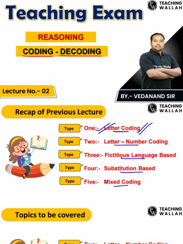 Coding Decoding 02 Primary | PDF