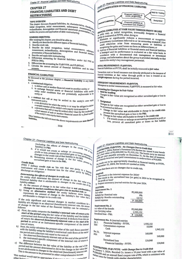 Aud - Prob CH27 | PDF