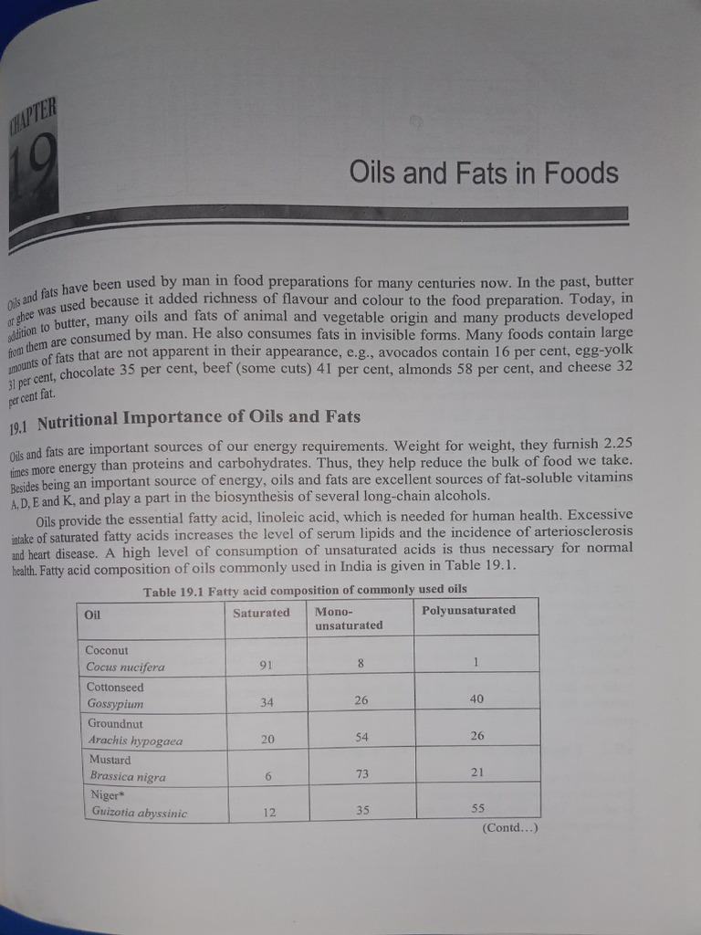 Fats and Oils | PDF