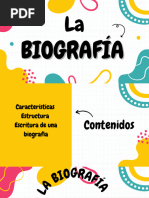 Estructura y partes de una biografía | PDF | Biografía | Narrativa