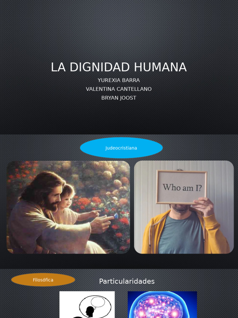 La Dignidad Humana | PDF | Filosofía