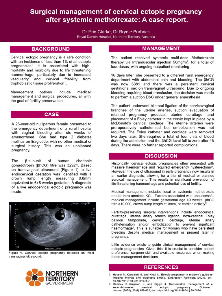 Cervical Ectopic Surgical Management | PDF | Medical Specialties ...