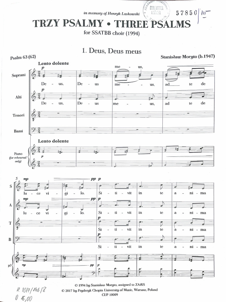 Moryto, 1. Psalm 63 | PDF