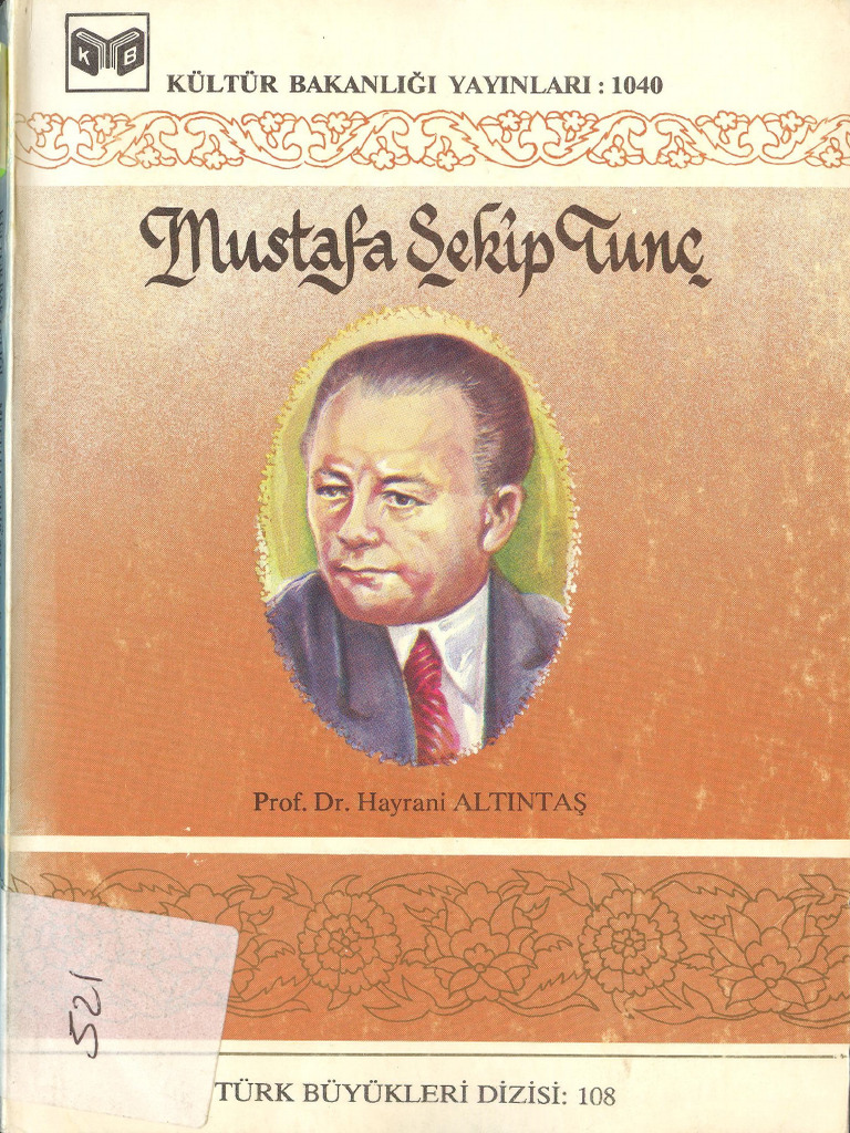 Hayrani Altintas Mustafa Sekip Tunc | PDF