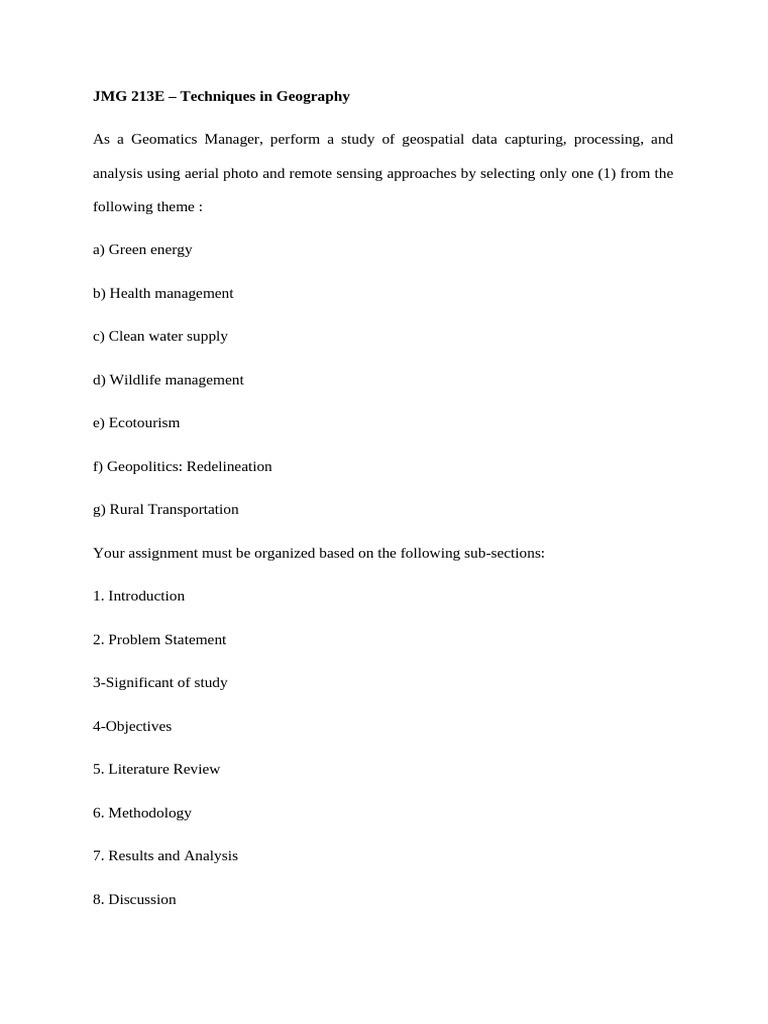 Geospatial Data Mapping Techniques | PDF | Geography | Geographic ...
