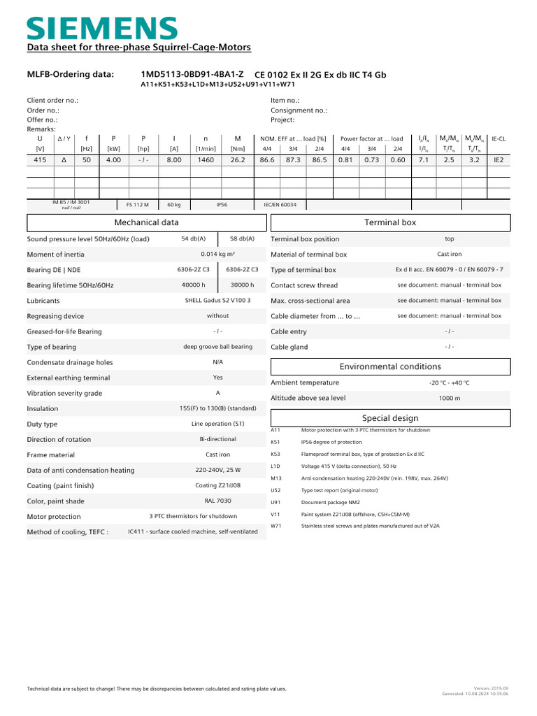 1MD5113-0BD91-4BA1-Z A11+K51+K53+L1D+M13+U52+U91+V11+W71 Datasheet en | PDF | Bearing ...