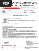 Spinal Coding Handout | PDF | Vertebral Column | Vertebra