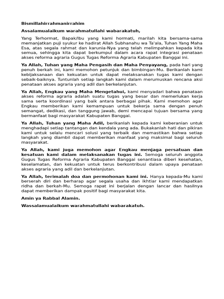 Teks Doa | PDF | Agama & Spiritualitas