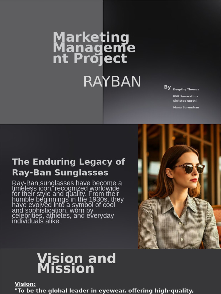 Ray-Ban and Envision Glasses Overview | PDF | Augmented Reality ...