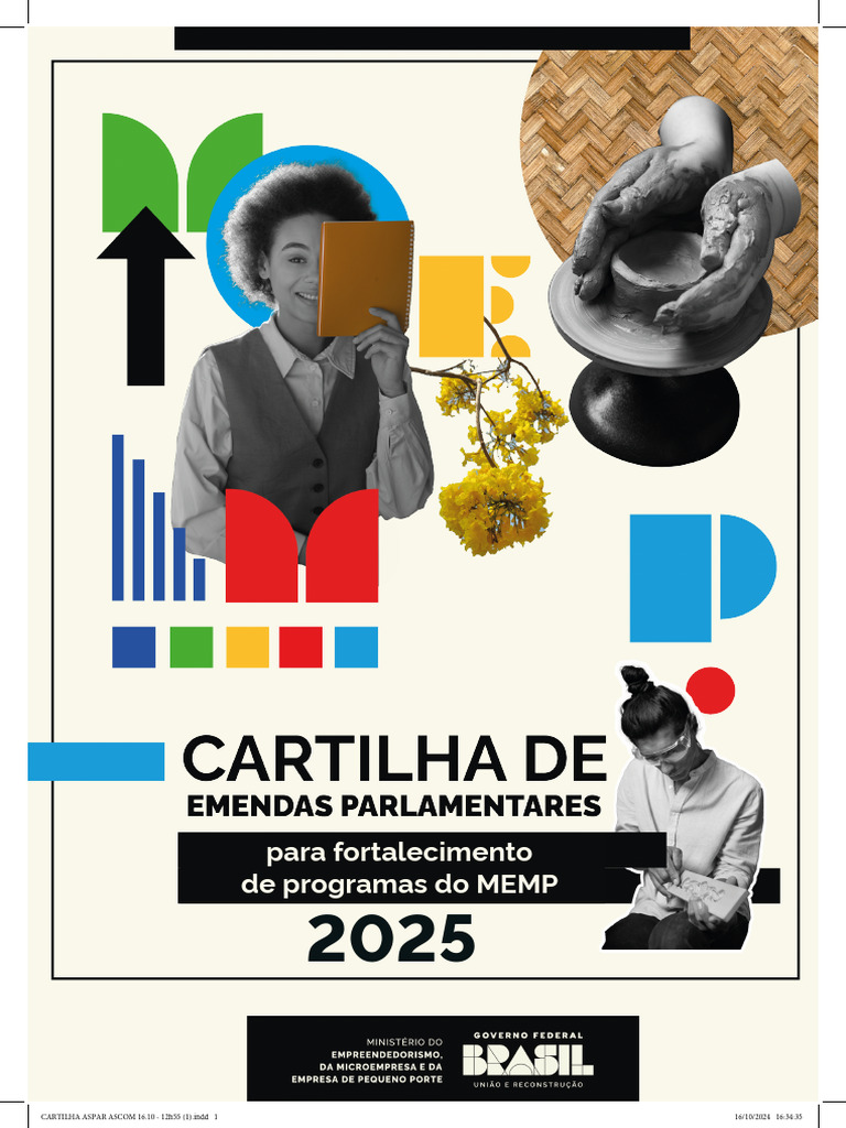 Cartilha de Emendas Parlamentares - Memp 2025 | PDF | Cooperativa ...