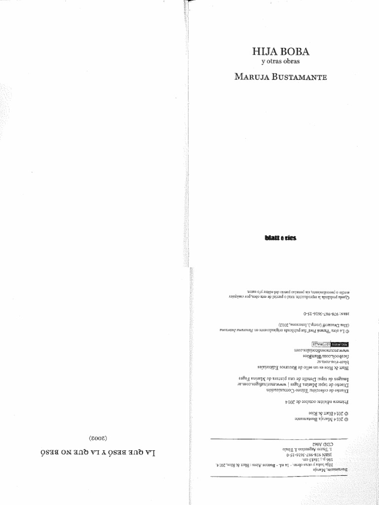 Maruja Bustamante - Paraná Porá, Dela Está Cazando Patos y Otras Obras | PDF