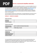 UWL Extension Application Guidelines | PDF | Information