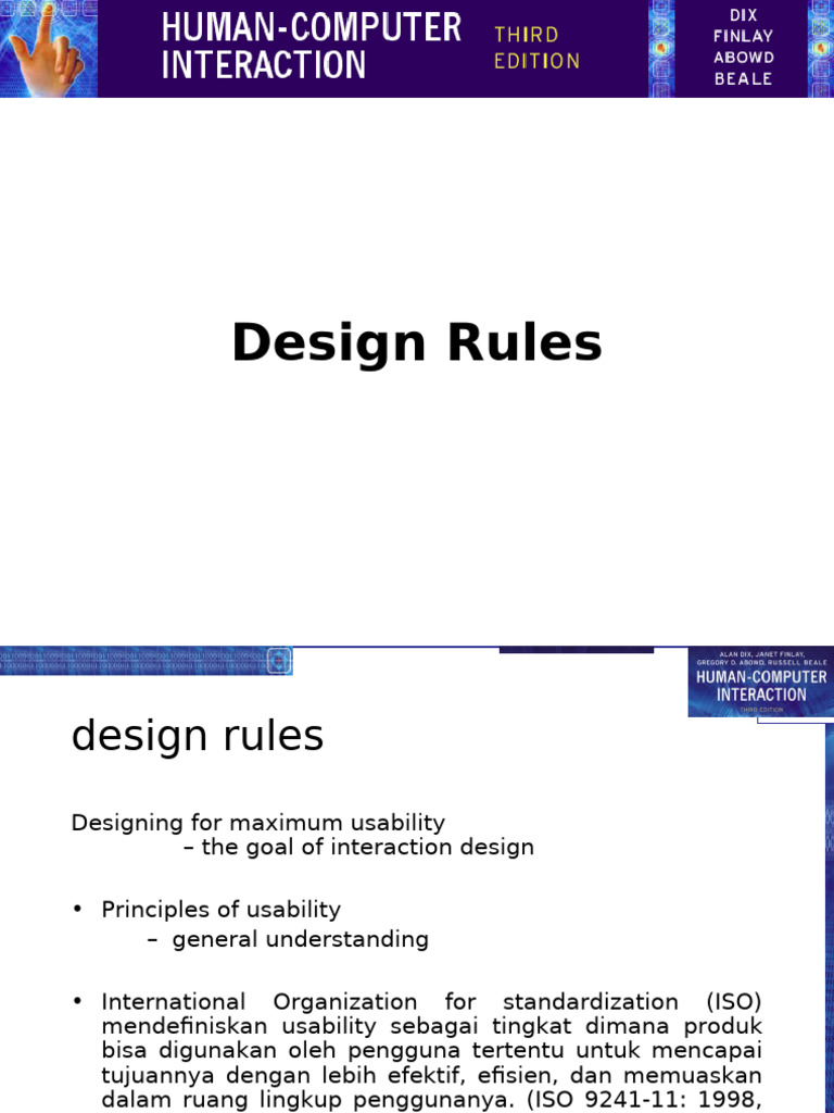 Pertemuan Ke 9-Desain Rules | PDF