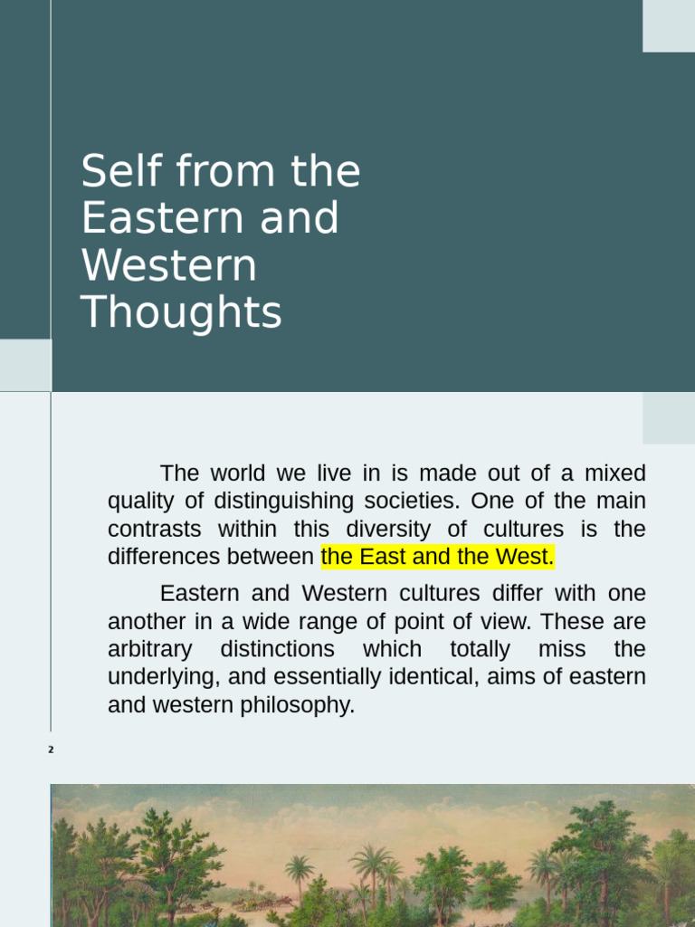 Self From The Eastern and Western Thoughts | PDF | Ātman (Hinduism) | Tao