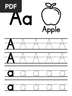 Worksheet Trace The Letter JKL | PDF