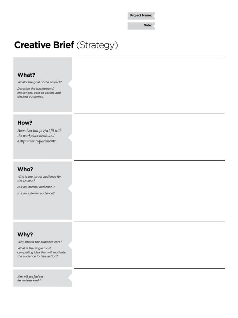 07 Creative Brief | PDF