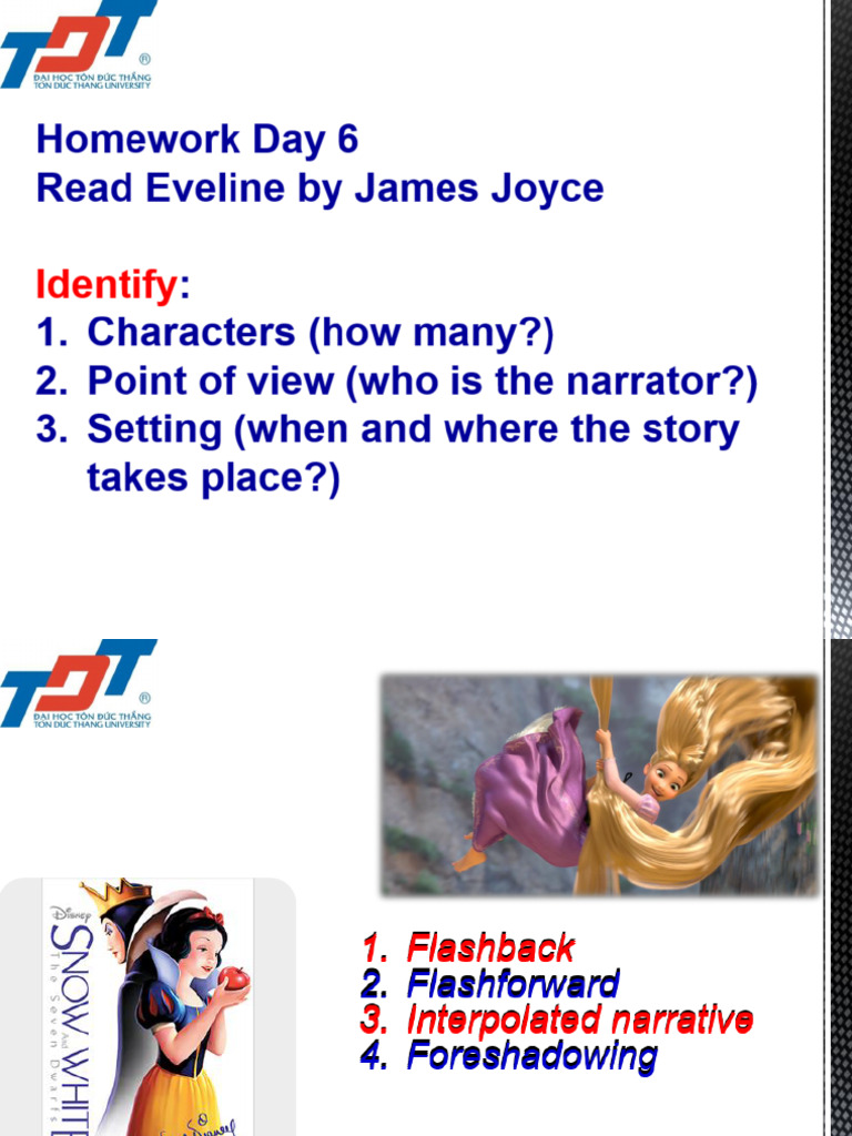 DAY 7 - PLOT DEVICES - CHARACTERS - POV - SETTING - VOCAB AND PLOT OF EVELINE - Updated 10-2023 ...