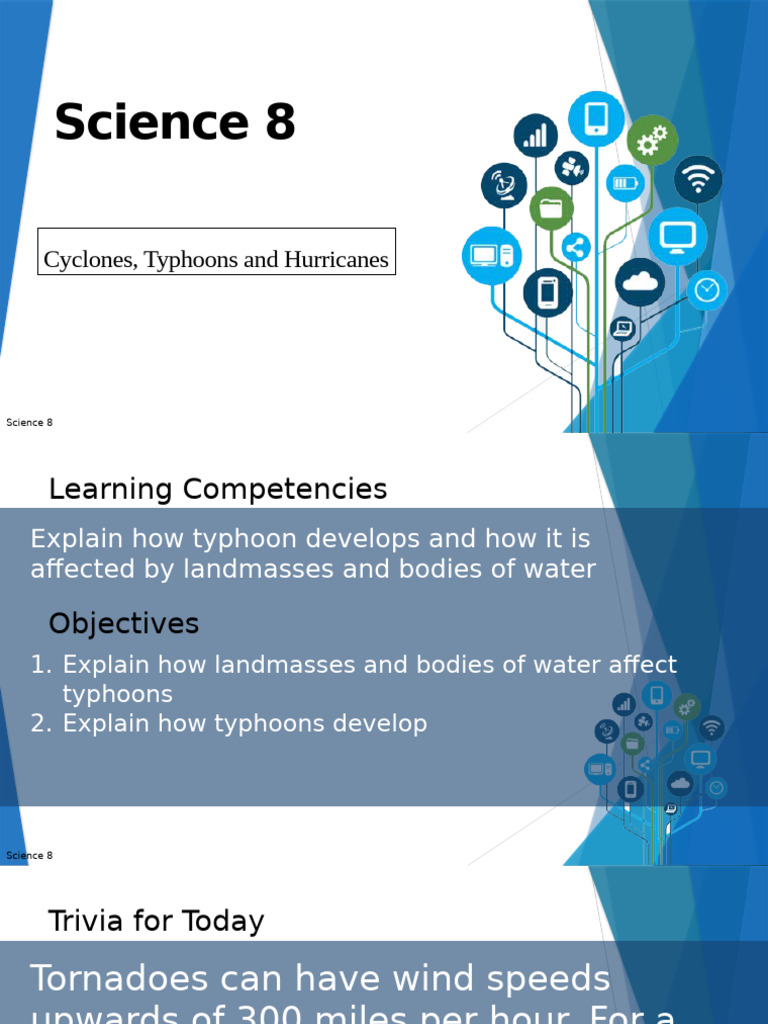 Science 8 2Q Lesson 4 - Cyclones, Hurricanes and Typhoons | PDF ...