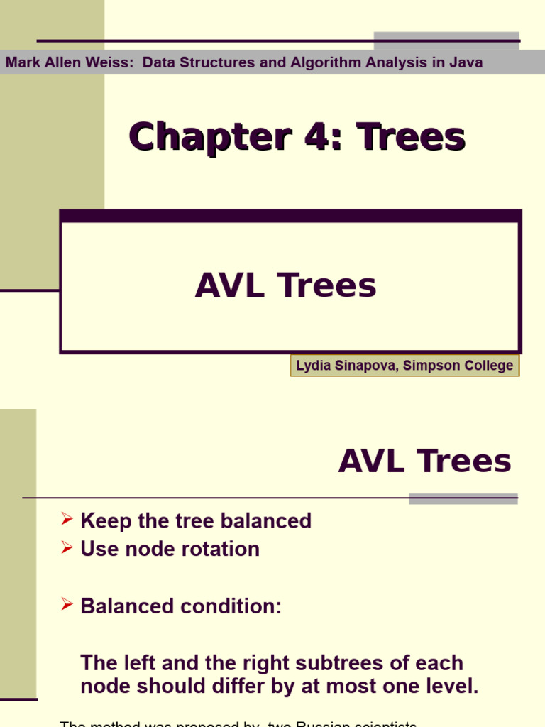 Understanding AVL and Splay Trees | PDF | Algorithms And Data Structures