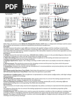 Tan Delta Test Acceptable Values Explained | PDF | Transformer | Capacitor