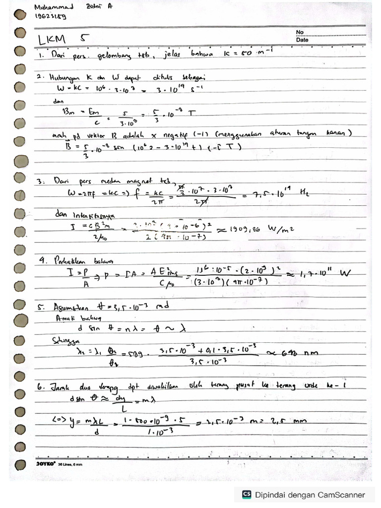 Muhammad Zidni Alkindi - Kelompok 5 - LKM 5 | PDF