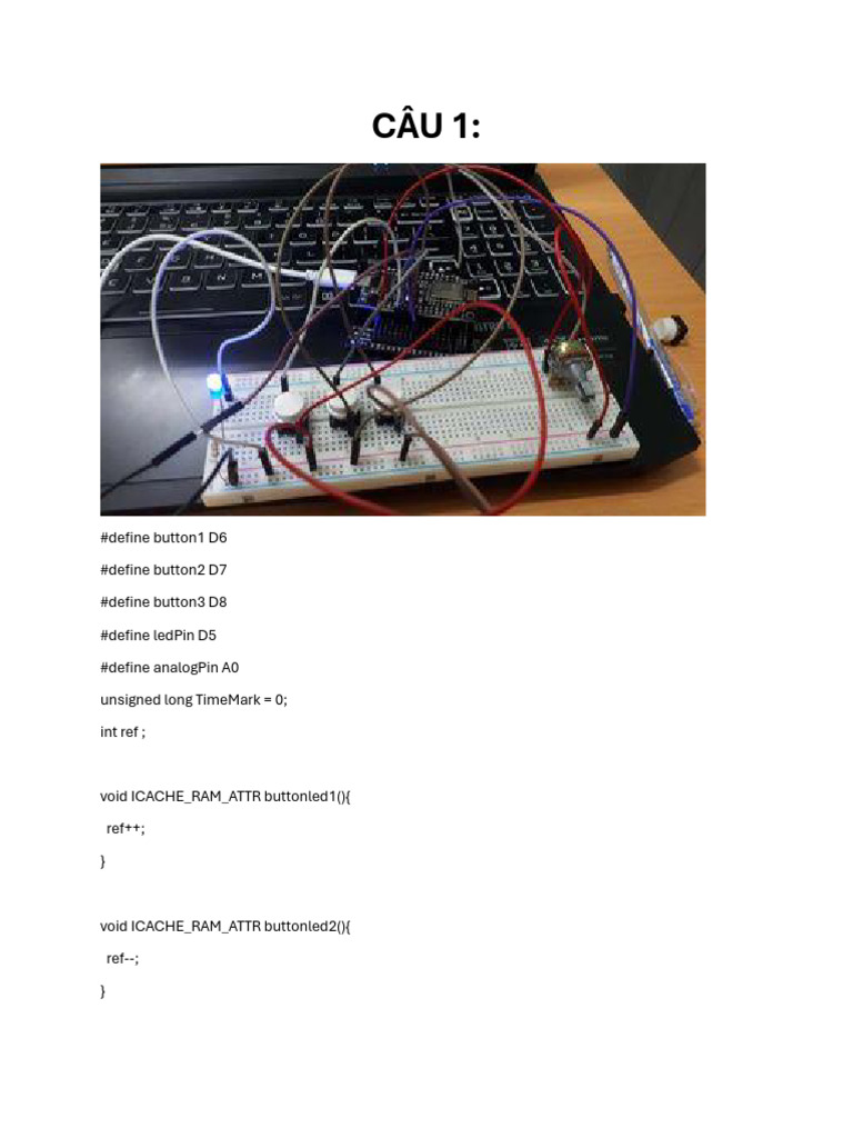 Vũ Thiên Vinh - IoT - TH3 | PDF | Computer Programming