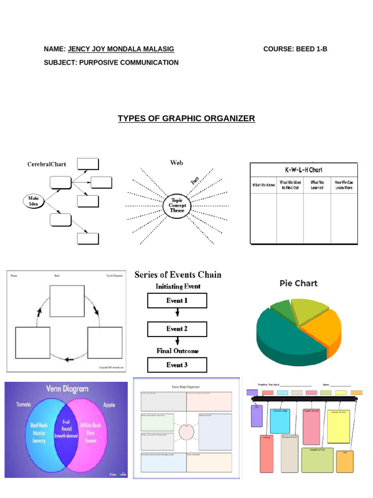 TYPES OF GRAPHIC ORGANIZER | PDF
