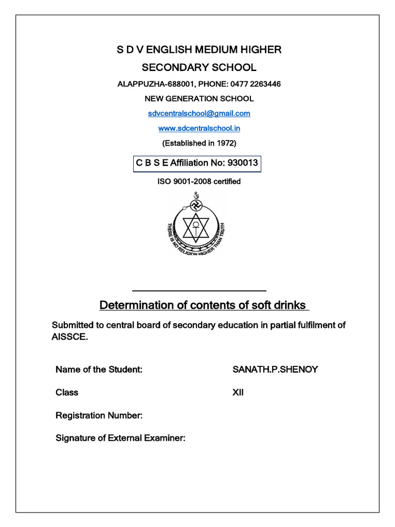 CHEMISTRY PROJECT SDs | PDF | Carbohydrates | Glucose