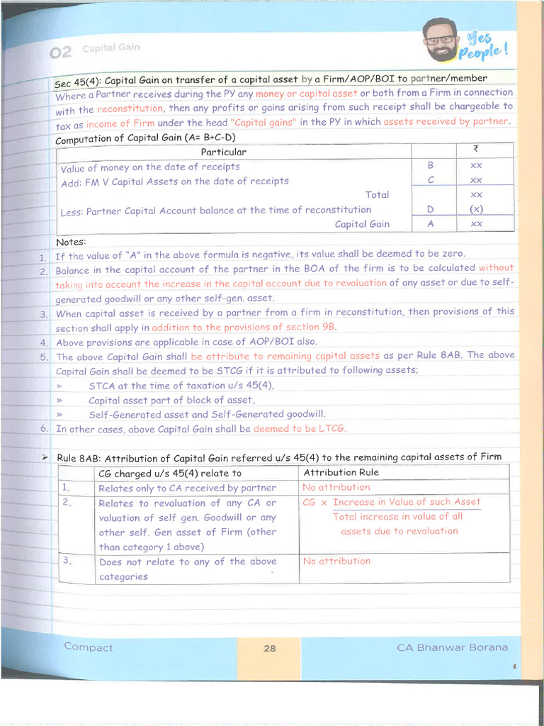 BB Sir - Compact Nov 24 (CAF) - 35 | PDF | Capital Gain | Goodwill ...