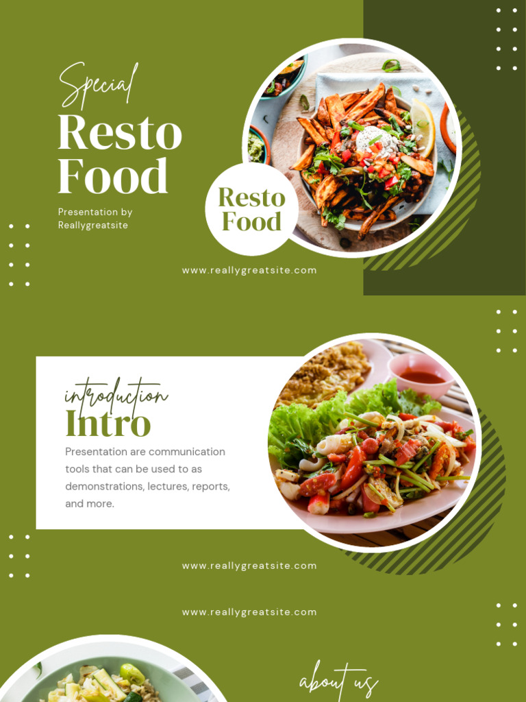 Resto Food Presentation Guide | PDF | Career & Growth | Social Science
