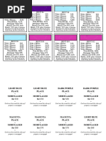 Monopoly Property and Chance Cards List | PDF
