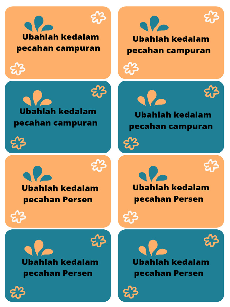 Biru Oren Nama Anak Label Murid | PDF