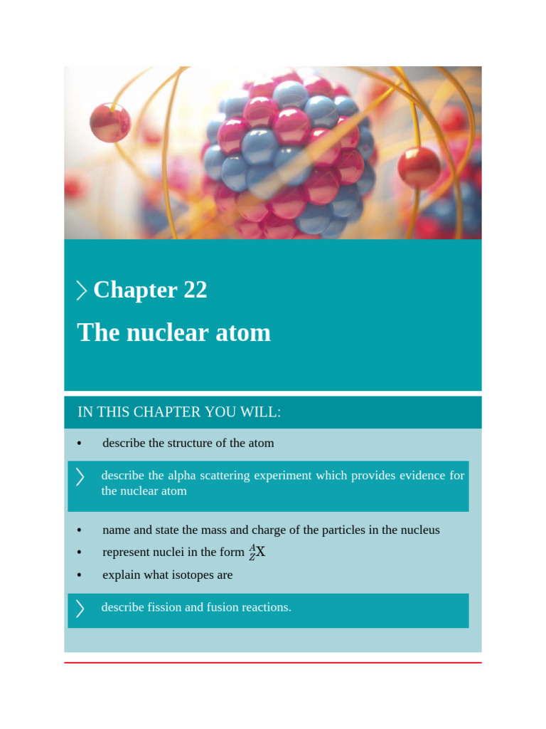 Physics Chapter 22 | PDF | Atomic Nucleus | Isotope
