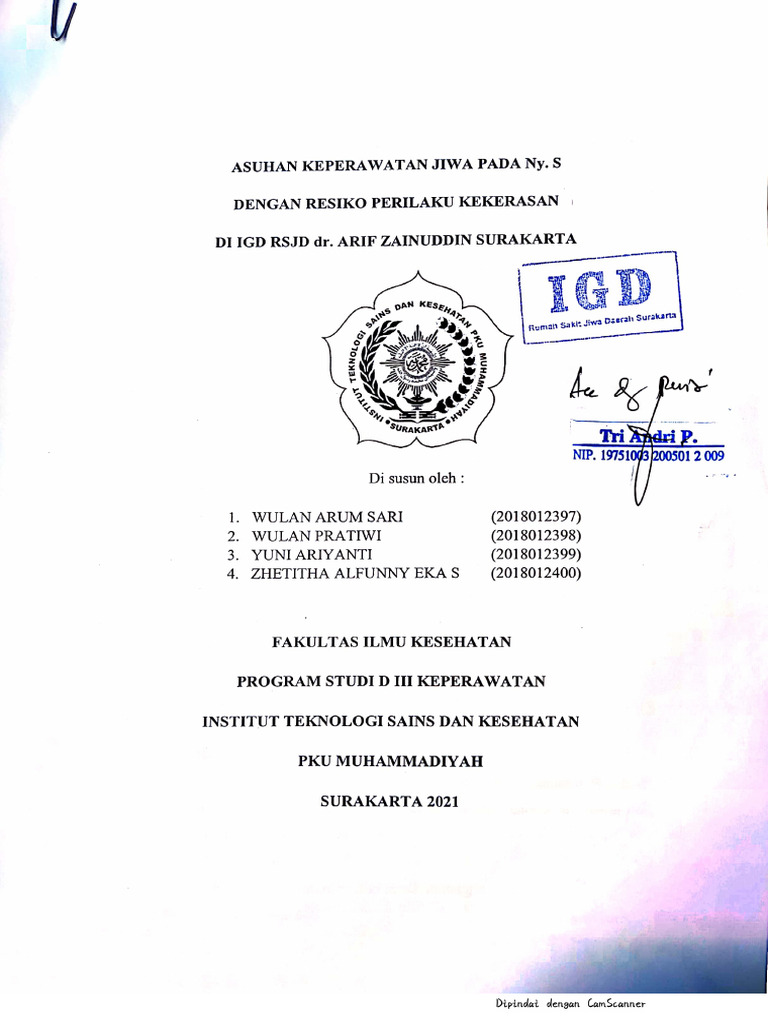 IV - 2018012399 - Yuni - Resume IGD | PDF