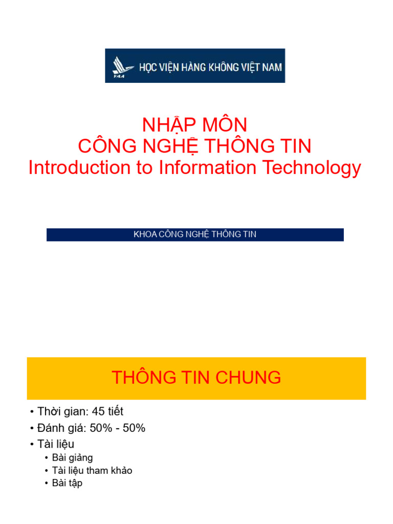 C1 - T NG Quang CNTT | PDF