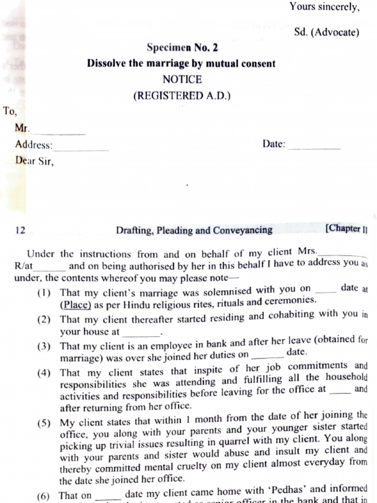 Notices | PDF | Divorce