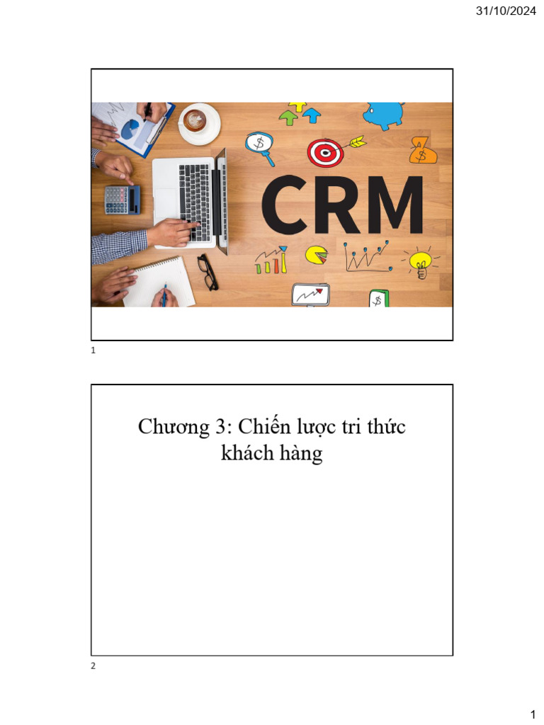 CRM - Chapter 3 - SV | PDF