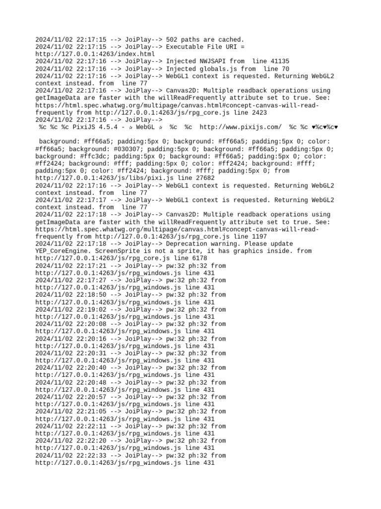 log | PDF | Software Engineering | Computing