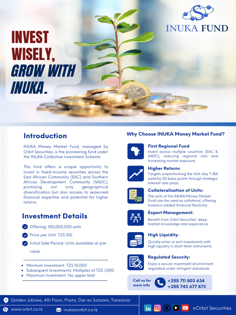 INUKA Fund Flyer - English | PDF | Investing | Securities (Finance)