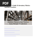 Inventory Quality Ratio Explained | PDF | Inventory | Working Capital