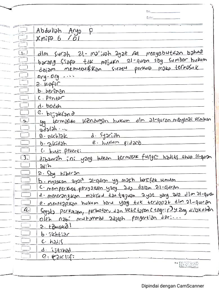 Bab Al-Qur'an Dan Hadis Adalah Pedoman Hidupku | PDF