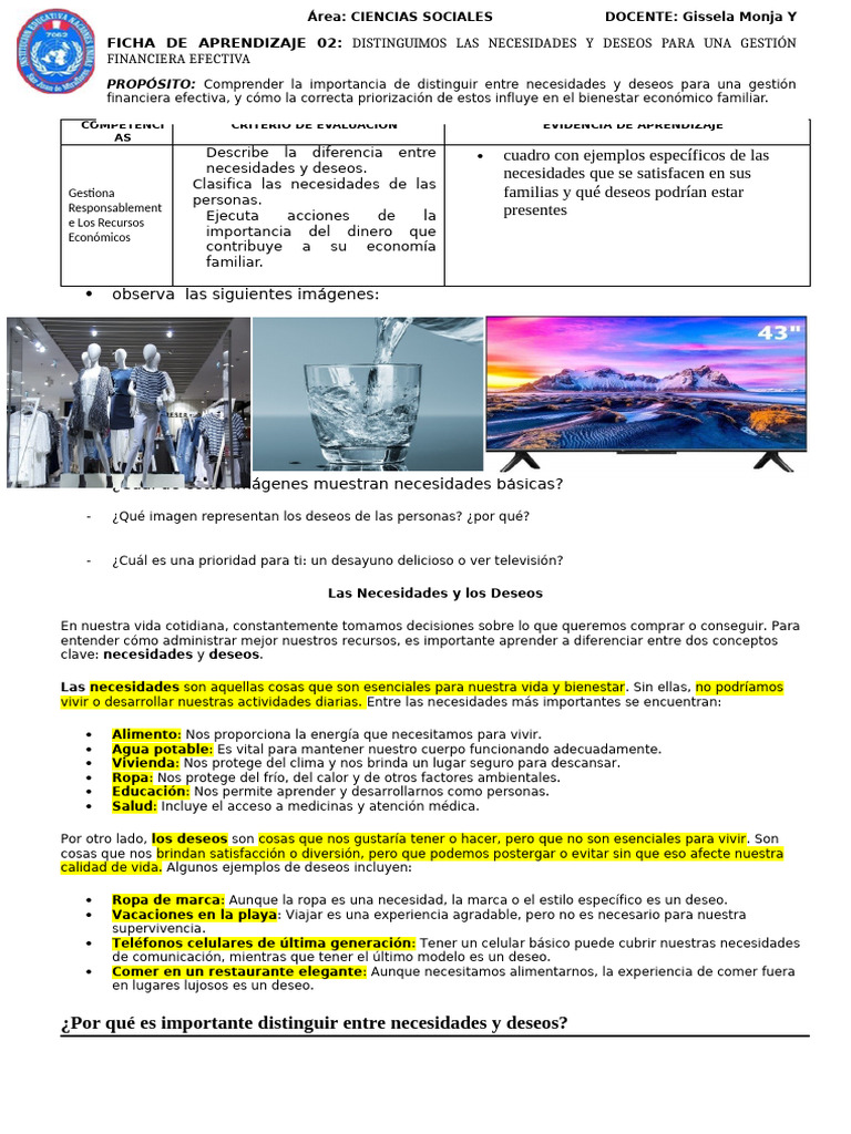 s2 Ccss | PDF | Aprendizaje