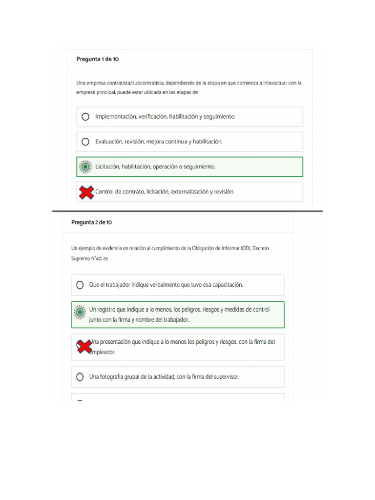 Prueba Tahia Prevencion | PDF