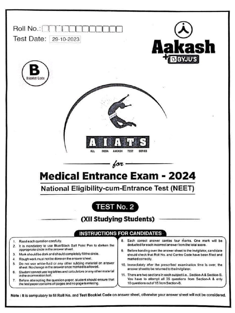 AIATS 2 OYM @neettunes | PDF